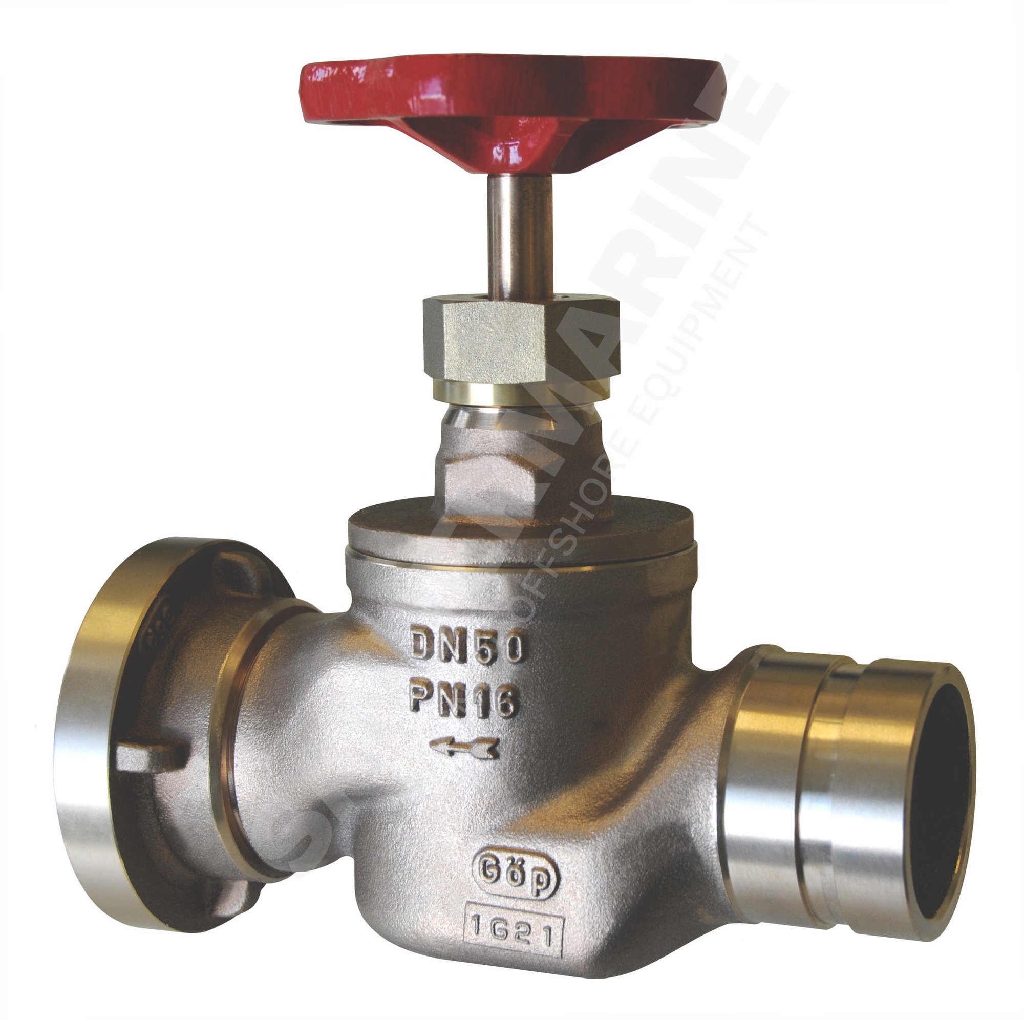 Sander Marine - Landing valves with clamp coupling
